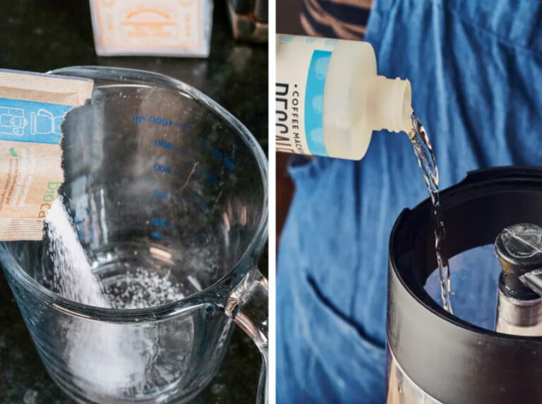 Koffieapparaat ontkalken: Hoe moet je het doen met schoonmaakazijn en ...